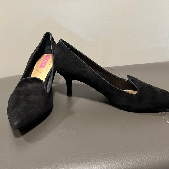 Isaac Mizrahi | Shoes | Isaac Mizurahi New York Black Suede Pumps ...